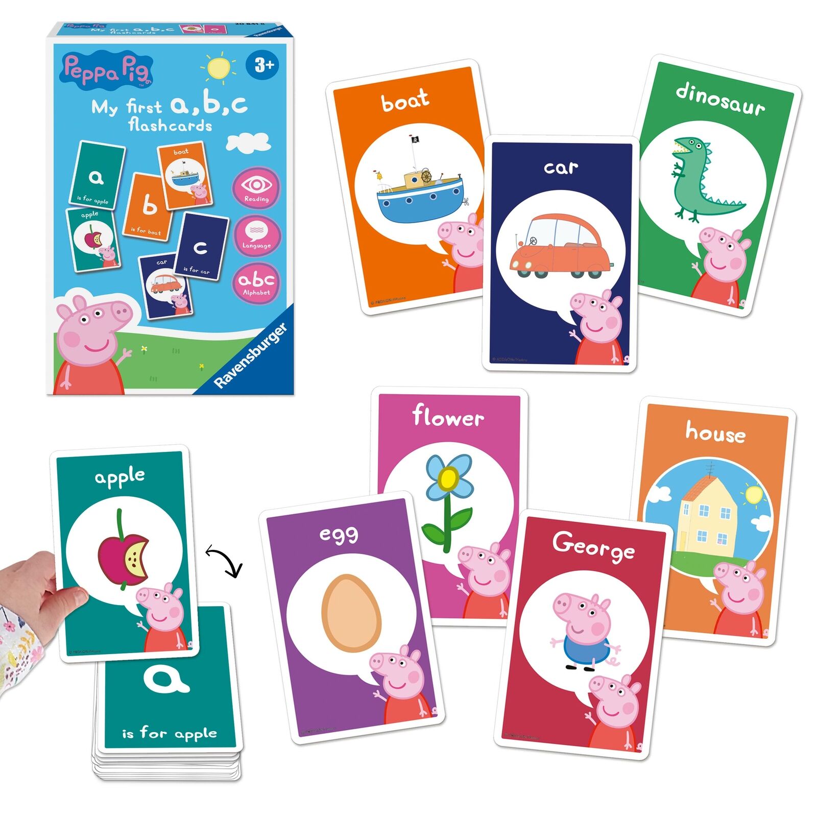 Peppa Pig First Flashcards – REBOS Department Store